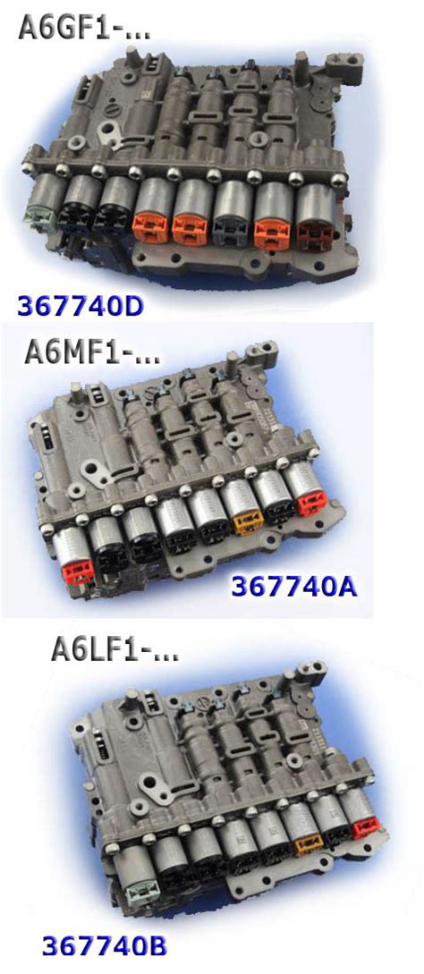 Руководство АКПП A6LF1/2/3, A6GF1, A6MF1/2 - Новый Solaris