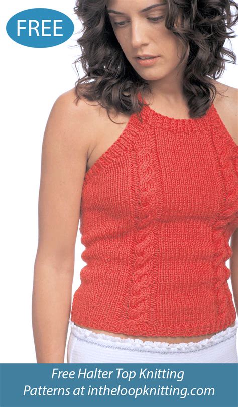 Halter Top Knitting Patterns In The Loop Knitting