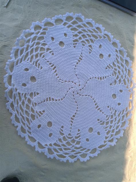 Ghost Doily Etsy