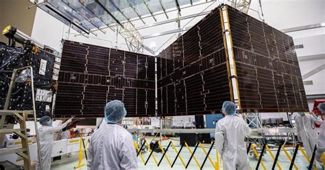 Huge Solar Arrays Installed On Nasas Psyche Spacecraft Technology