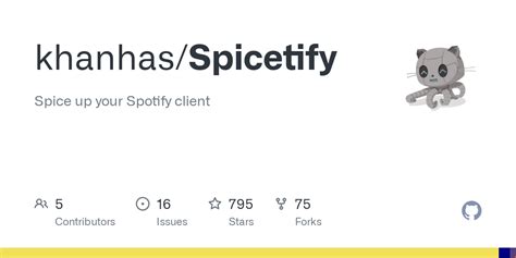 Github Khanhasspicetify Spice Up Your Spotify Client