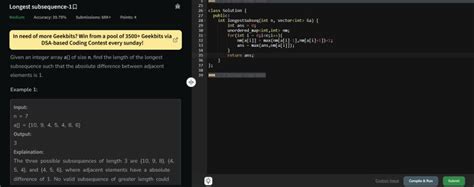 Rashi Baranwal On Linkedin Codingjourney Learningeveryday Drgvishwanathanchallenge Vitbhopal