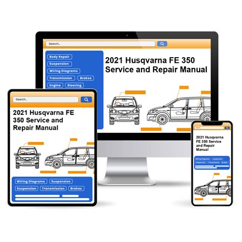 2021 Husqvarna Fe 350 Service And Repair Manual
