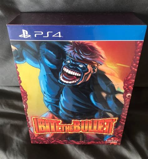 Ps4 Bite The Bullet Collectors Edition Raritat Sold Out Neu Und