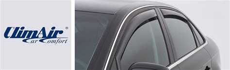 Climair Car Comfort Déflecteurs Latéraux Compatible Avec Toyota Yaris