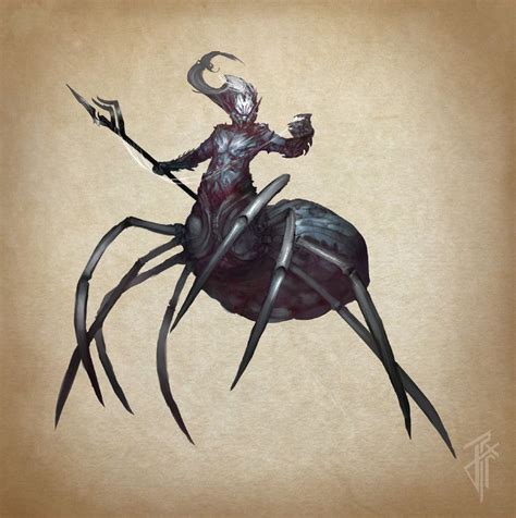 Drider Julien Carrasco Jeex Drider Male Art Dnd Drider Art Dnd