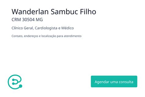 Wanderlan Sambuc Filho Clínico Geral Em Teófilo Otoni Mg