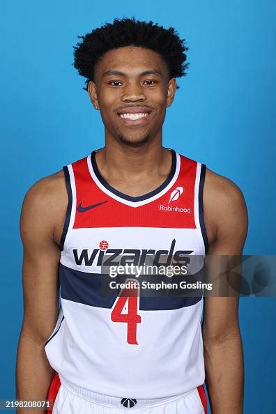 Jaylen Martin Of The Washington Wizards Poses For A Head Shot During