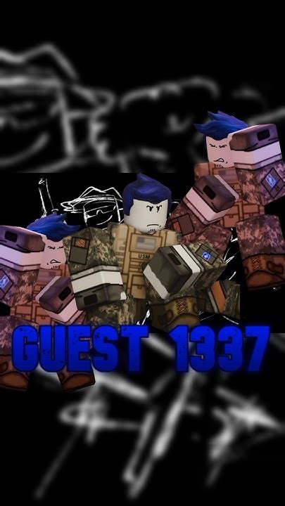 Cốt Truyện Của Guest 1337 Trong Forsaken Roblox Forsaken