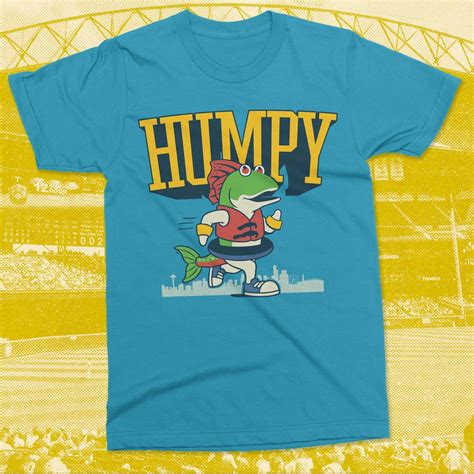 Humpy The Salmon Tshirt Seattle Mariners Baseball Tee Salmon Run Shirt