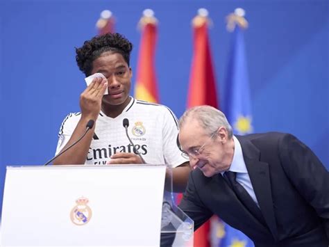 Endrick Felipe Bahagia Setelah Diperkenalkan Sebagai Pemain Real Madrid Liga Olahraga