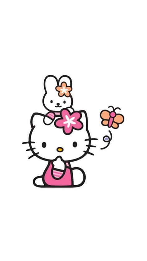 White Hello Kitty Wallpapers Top Free White Hello Kitty Backgrounds