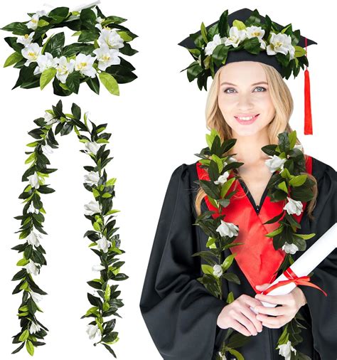 Thiccywoov 2 Pcs 2026 Hawaiian Graduation Lei 656 Ft And