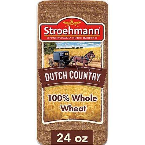 Stroehmann Dutch Country 100 Whole Wheat Bread Fig App