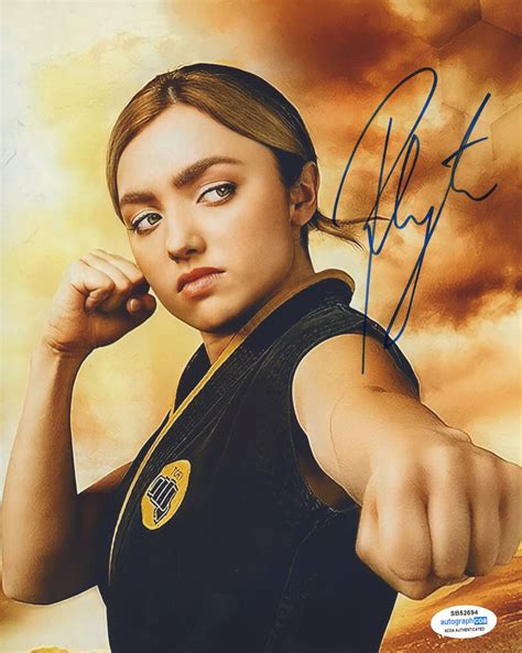 Peyton List Sexy Signed Autograph 8x10 Photo Acoa Outlaw Hobbies Authentic Autographs