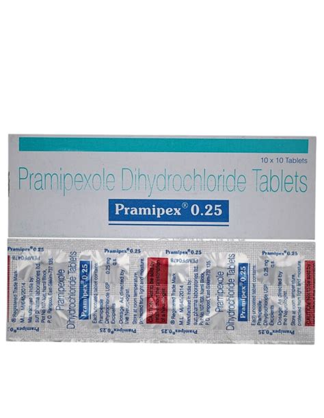 Pramipex 025 Mg Pramipexole Tablets Online Cheapest Price