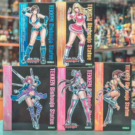 Kotobukiya Tekken Bishoujo Statue Lot Alisa Lili Christie Asuka