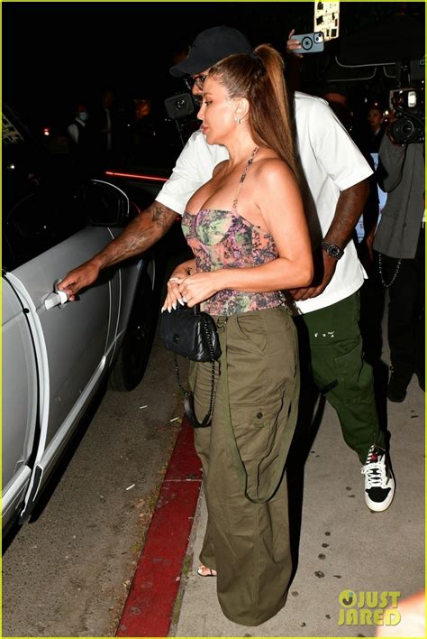 Larsa Pippen And Marcus Jordan Grab Dinner In Weho After Teasing Wedding