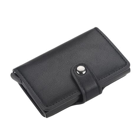 Tarjetero Automático Rfid Cartera De Aleación De Grandado