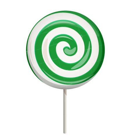 Candy Circle Green Lollipop Vector Productioncrate