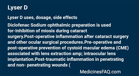 Lyser D Uses Dosage Side Effects Food Interaction And Faq
