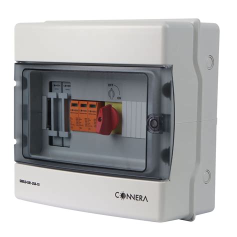 Caja De Protección Para Corriente Directa Modelo Shield Sb1 25a 15