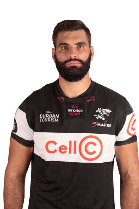 Ruben Van Heerden The Sharks Durban