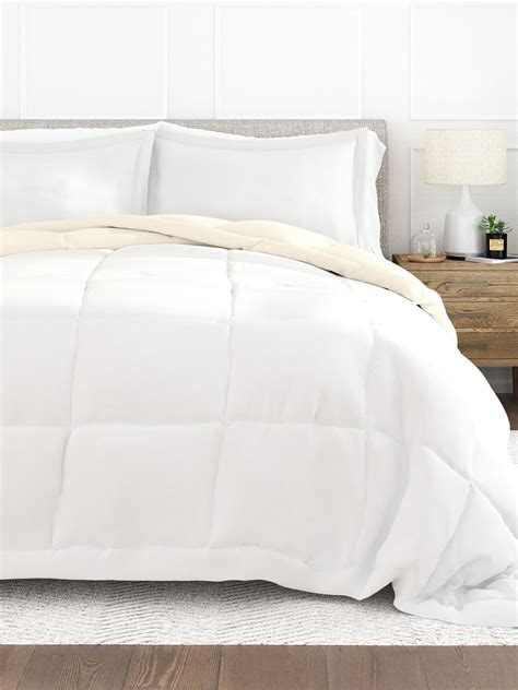 Comfort Canopy Reversible White Ivory Lightweight All Season Down