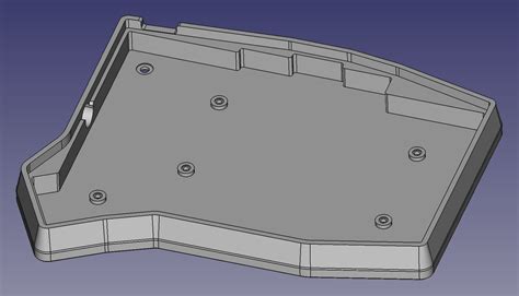 Sofle V2 Case With Lids By Round Circle Download Free Stl Model