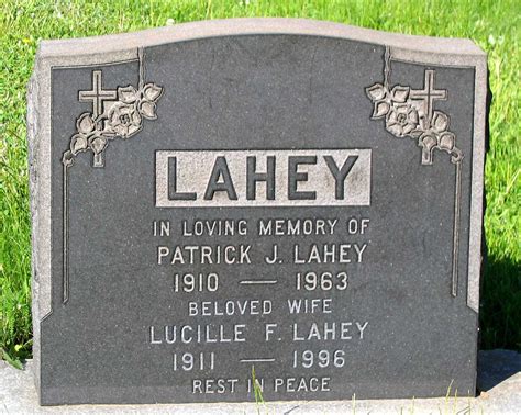 Patrick Joseph Lahey 1910 1963 Find A Grave Memorial