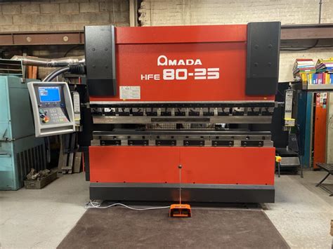 17 Year Old Amada Press Brake And As Good As New Used Amada