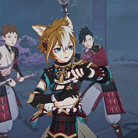 Gorou Genshin Impact Screencaps Anime Characters Favorite Character