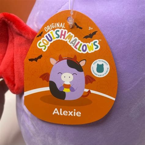 Squishmallows Toys Halloween Squishmallow Alexie The Devil Cow Eating Candy Corn 2 Poshmark