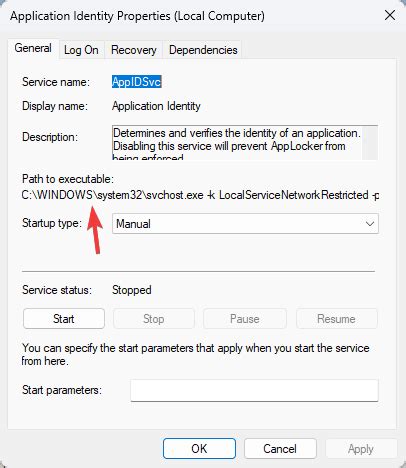 How To Change Path To Executable In Windows Services