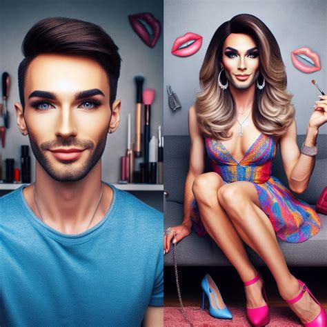 Trying Out Crossdressing Beforeafter By Femininefantasy7 On Deviantart