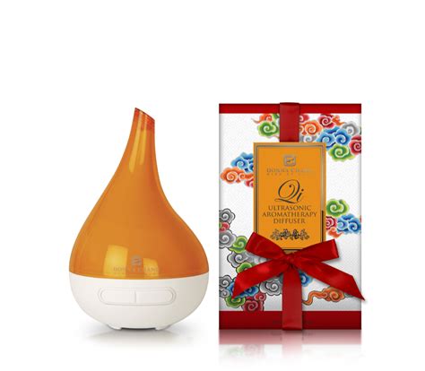 Qi Ultrasonic Aromatherapy Diffuser Orange Donna
