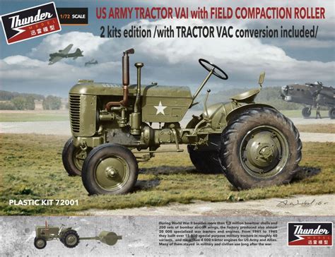 Thunder Model 1 72 Scale Case Vai C [double Kit] Military Tractor
