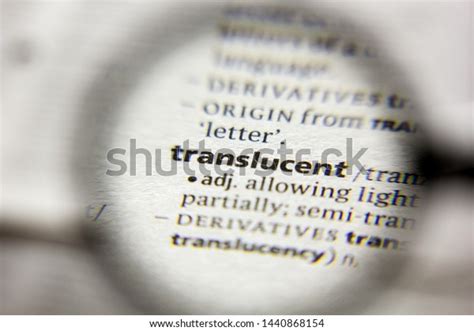 Word Phrase Translucent Dictionary Stock Photo Shutterstock
