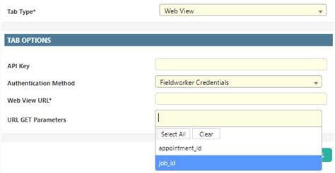 Runabout Tab Types Dataforce Documentation