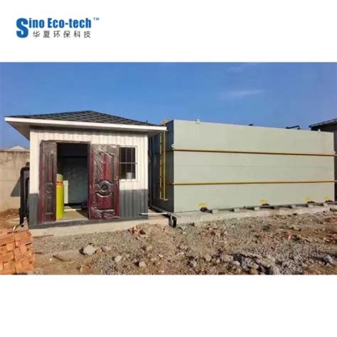 Containerized Mbr Membrane Bioreactor Sewage Domestic Wastewater