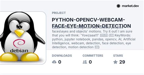 Python Opencv Webcam Face Eye Motion Detection Ecosystem Directory
