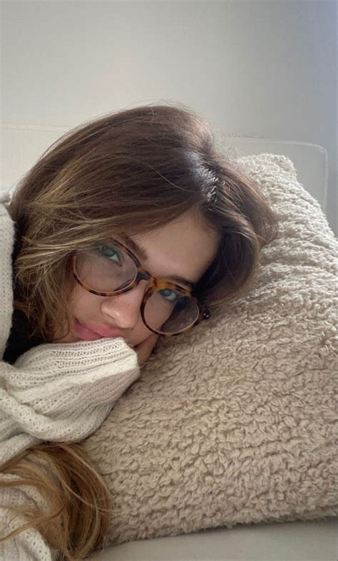 Brown Hair And Glasses