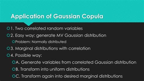 Ppt Copulas And Their Applications Powerpoint Presentation Id7027712