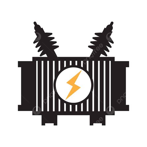 Logotipo De Transformador Amarillo