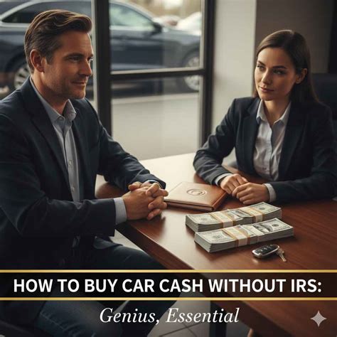 How To Buy Car Cash Without Irs Genius Essential