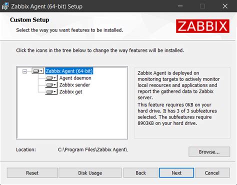 1 windows agent installation from msi