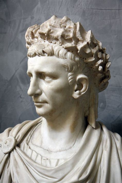 Claudius Portrait Naples 6060 Det Roman Emperor Purple Caligula