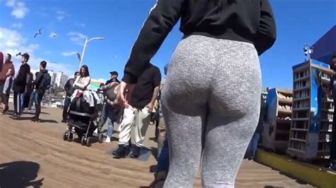 Candid Pawg Gray Sweats
