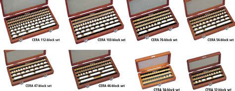 Mitutoyo 516 Rectangular Gauge Block Sets Gokul Traders