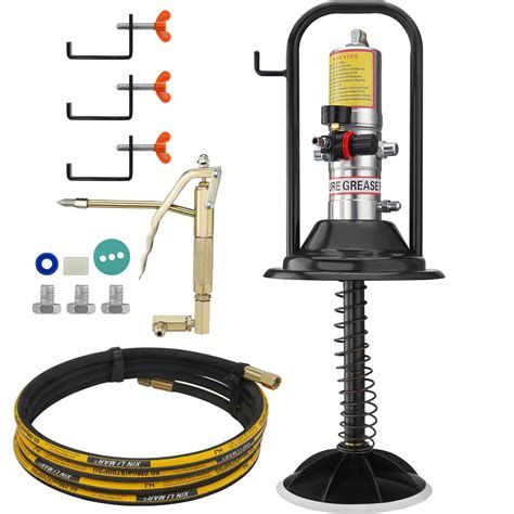 Vevor Grease Pump 501 Pressure Ratio Air Operated Grease Pump With 13